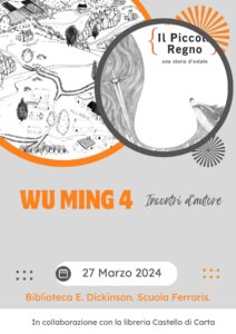 SCUOLA FERRARIS-RASSEGNA INCONTRI CON L'AUTORE: 27/3 INCONTRO CON LO ...